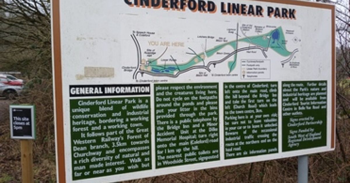 Cinderford Linear Park Forest Walk - Ramblers